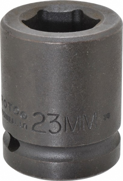 Proto - 3/4" Drive 23mm Standard Impact Socket - 85231637 - MSC ...