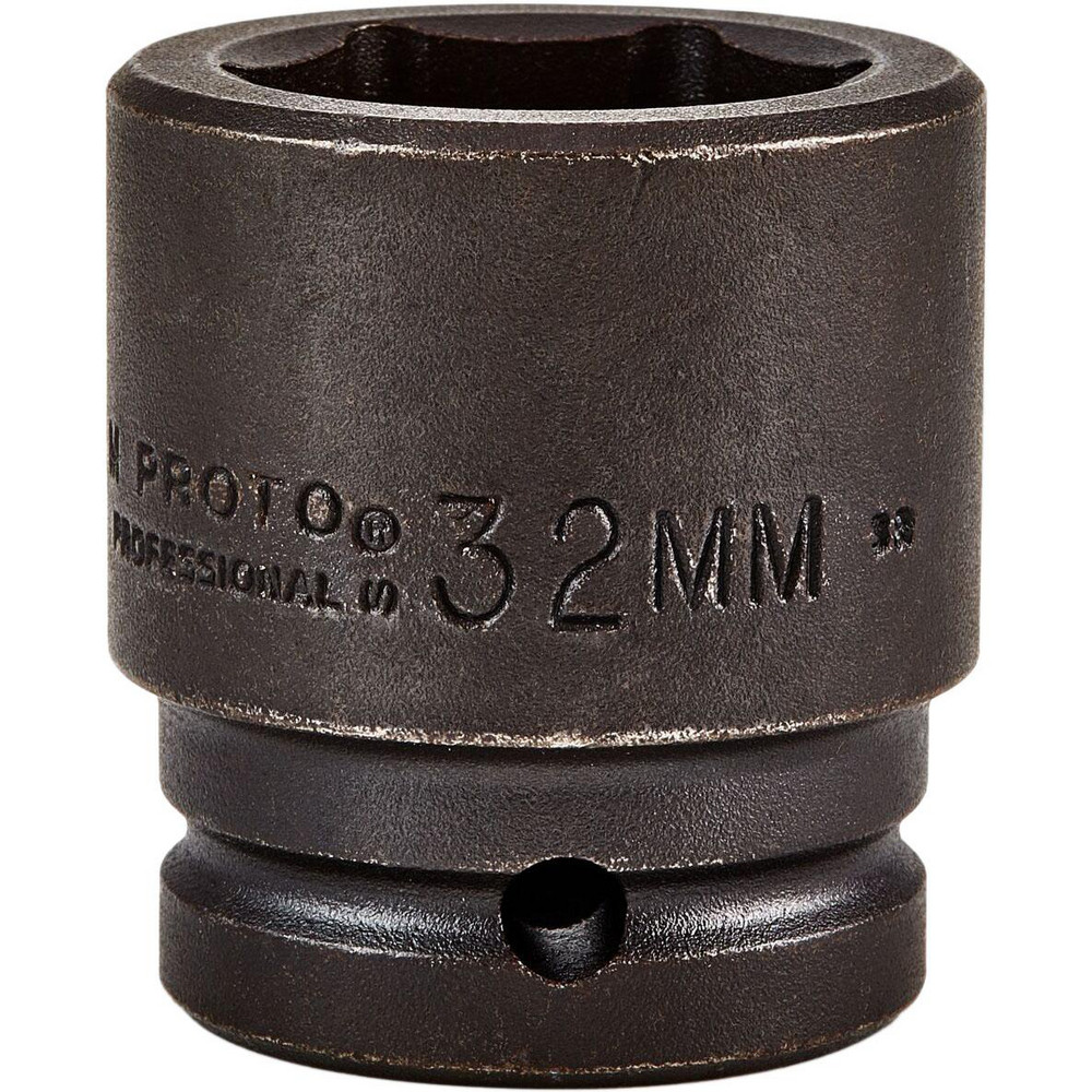 Proto - Impact Socket: 3/4" Drive, 32 mm Socket, Hex Drive | MSC Direct