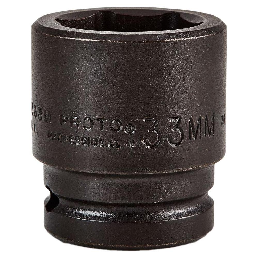 Proto - Impact Socket: 3/4" Drive, 33 mm Socket, Hex Drive | MSC Direct