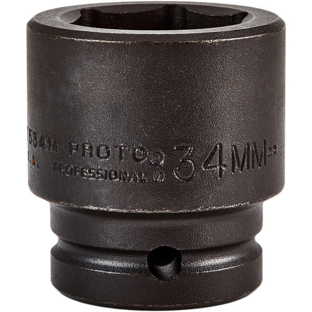 Proto - Impact Socket: 3/4" Drive, 34 mm Socket, Hex Drive | MSC Direct