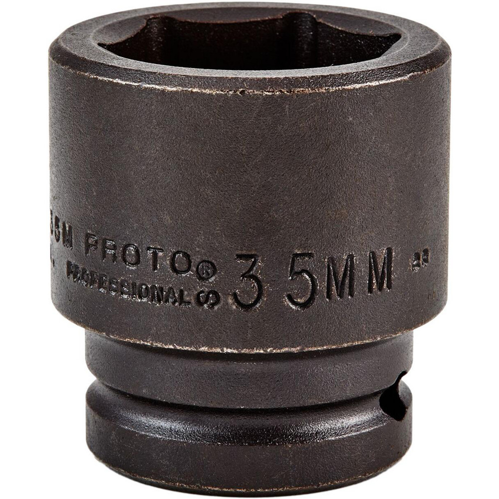 Proto - Impact Socket: 3/4" Drive, 35 mm Socket, Hex Drive | MSC Direct