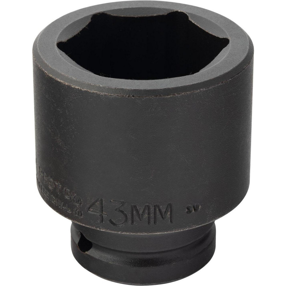 Proto - Impact Socket: 3/4" Drive, 43 mm Socket, Hex Drive | MSC Direct