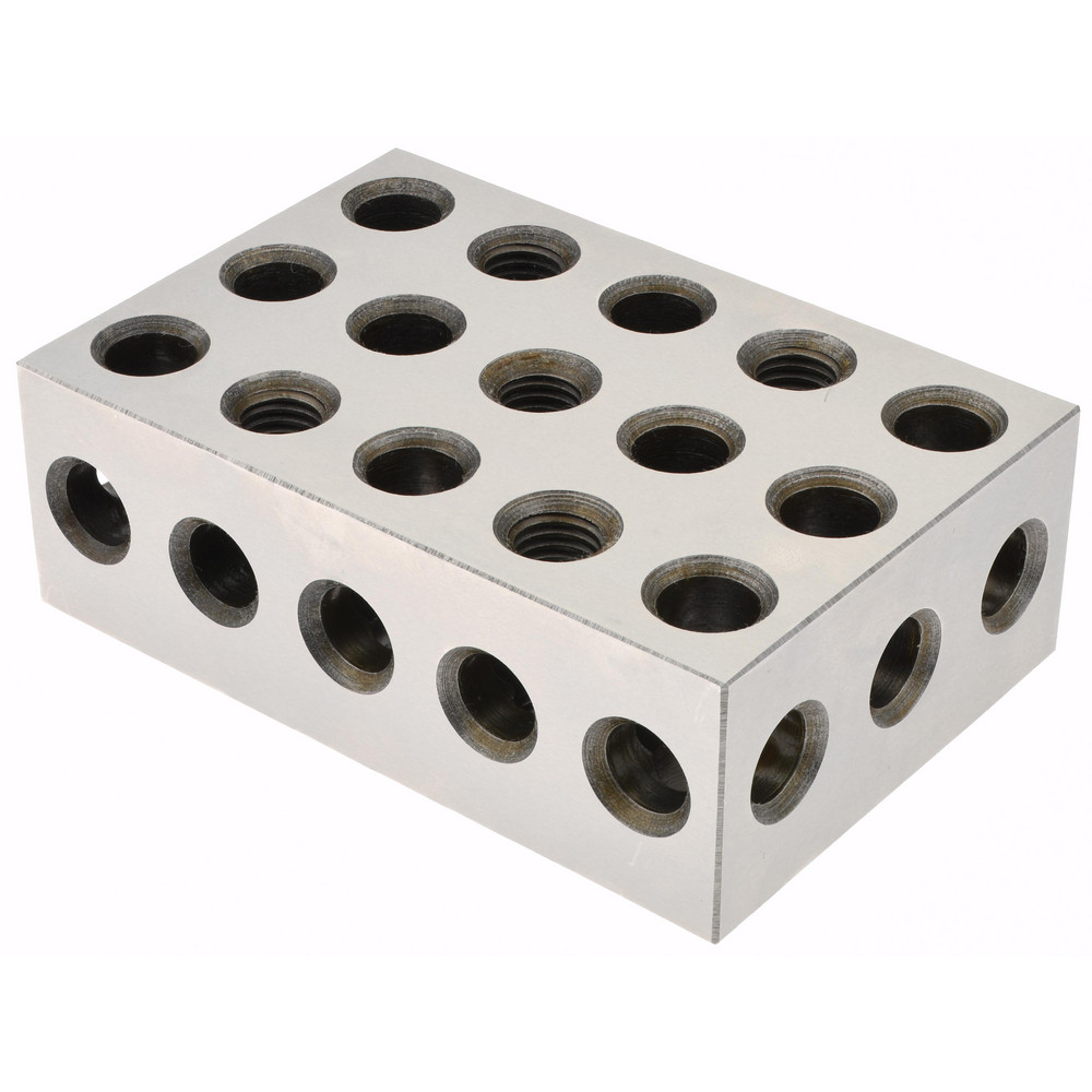 SPI - Setup Block: 0.0003 Squareness, Hardened Steel, 2-4-6 Block | MSC ...
