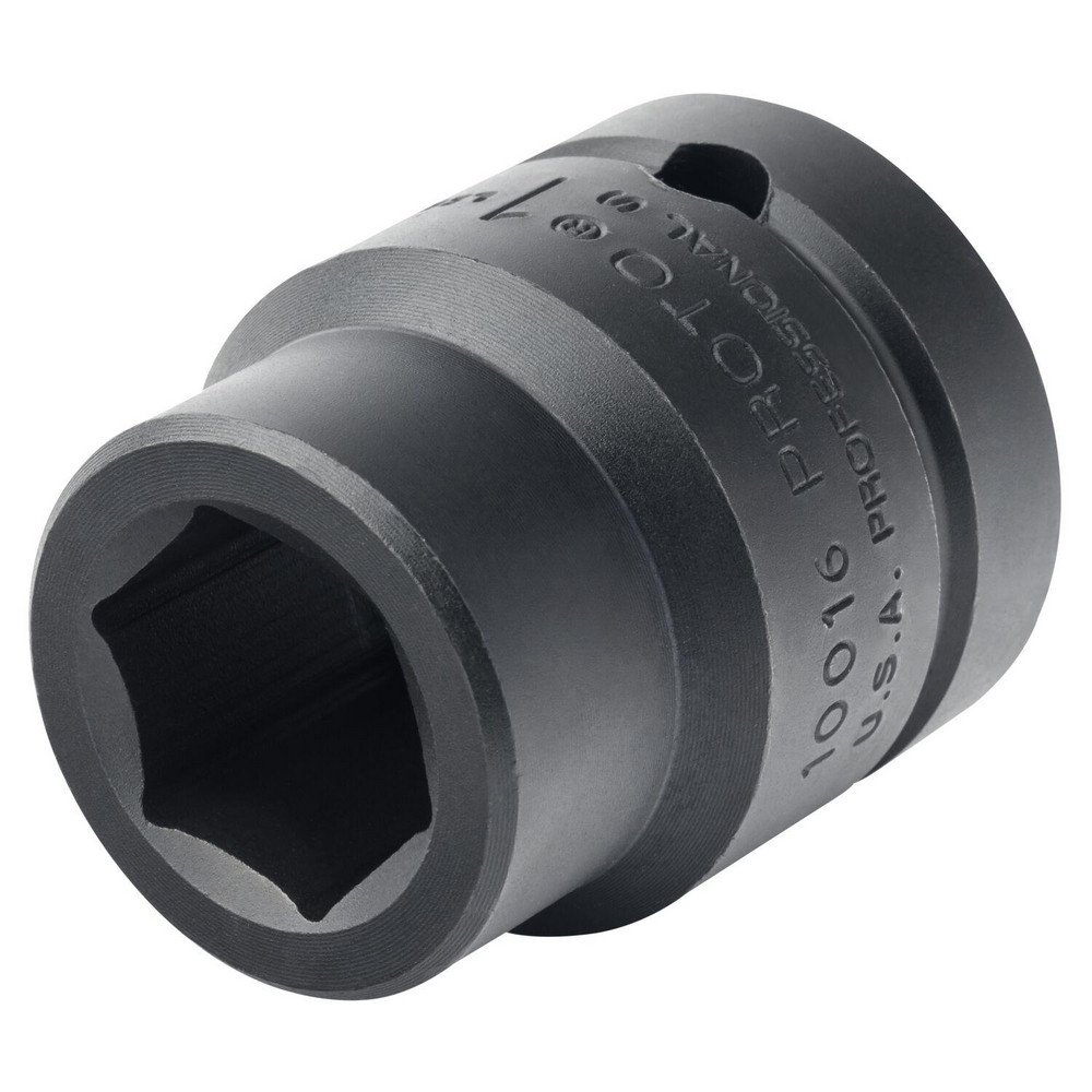 Proto - Impact Socket: 1" Drive, 1" Socket, Hex Drive | MSC Direct