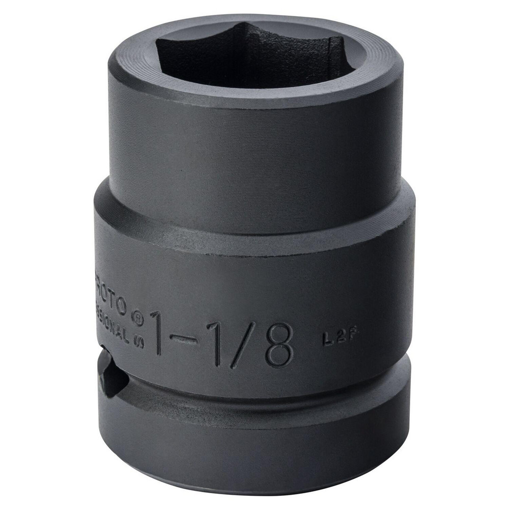 Proto - Impact Socket: 1" Drive, 1-1/8" Socket, Hex Drive | MSC Direct