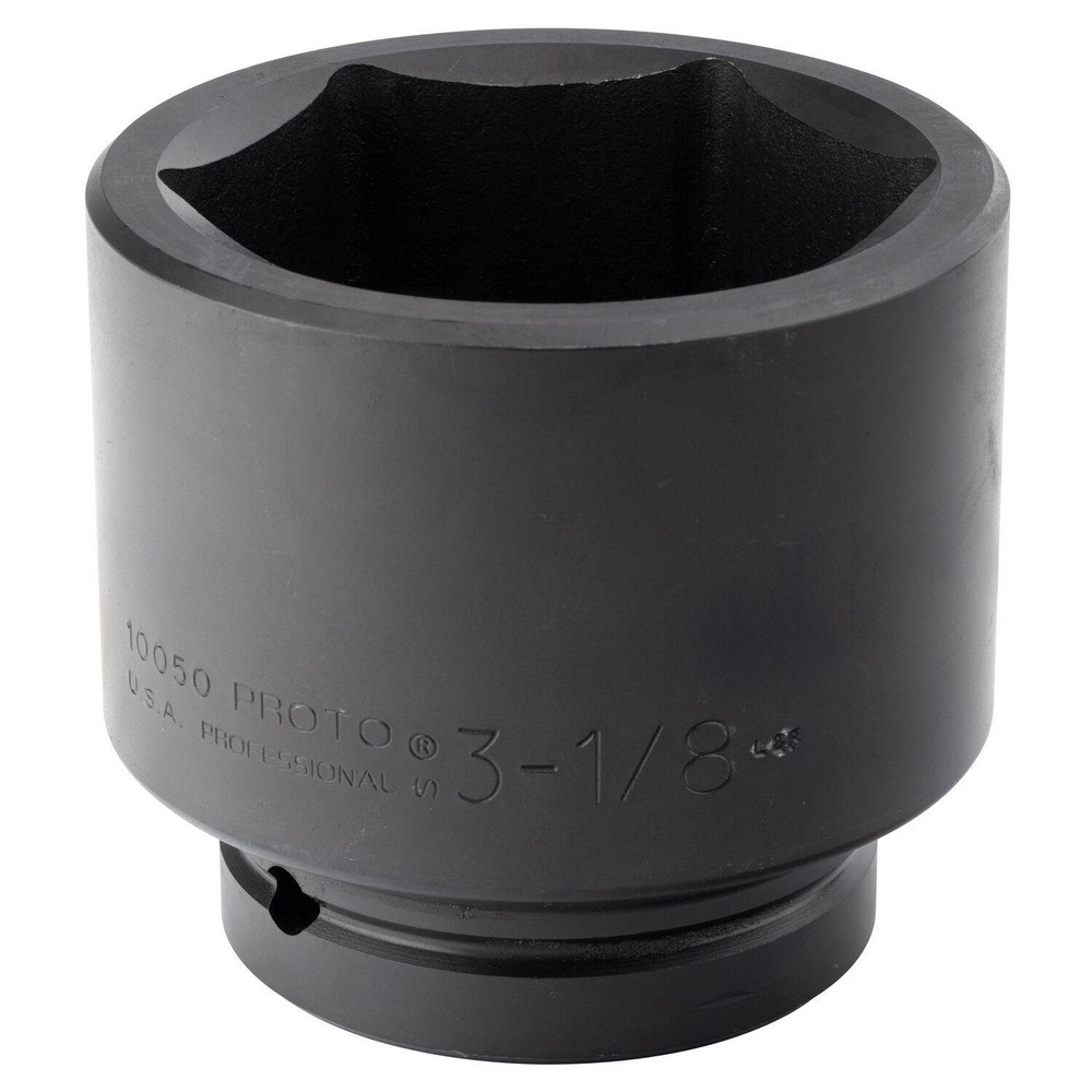 Proto - Impact Socket: 1" Drive, 3-1/8" Socket, Hex Drive | MSC Direct