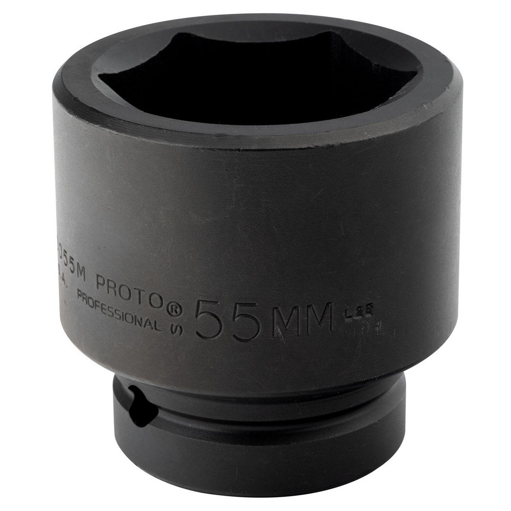 Proto - Impact Socket: 1" Drive, 55 mm Socket, Hex Drive | MSC Direct