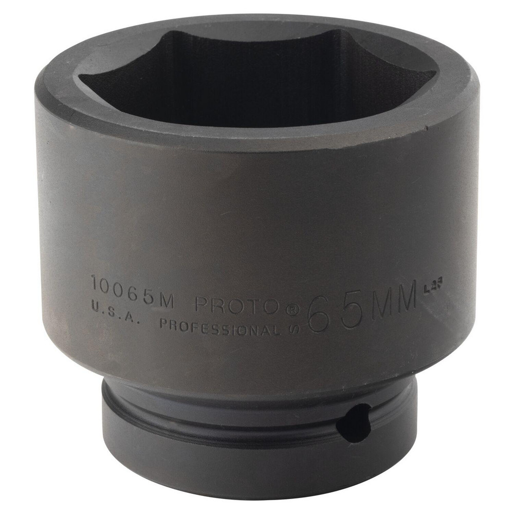 Proto - Impact Socket: 1" Drive, 65 mm Socket, Hex Drive | MSC Direct