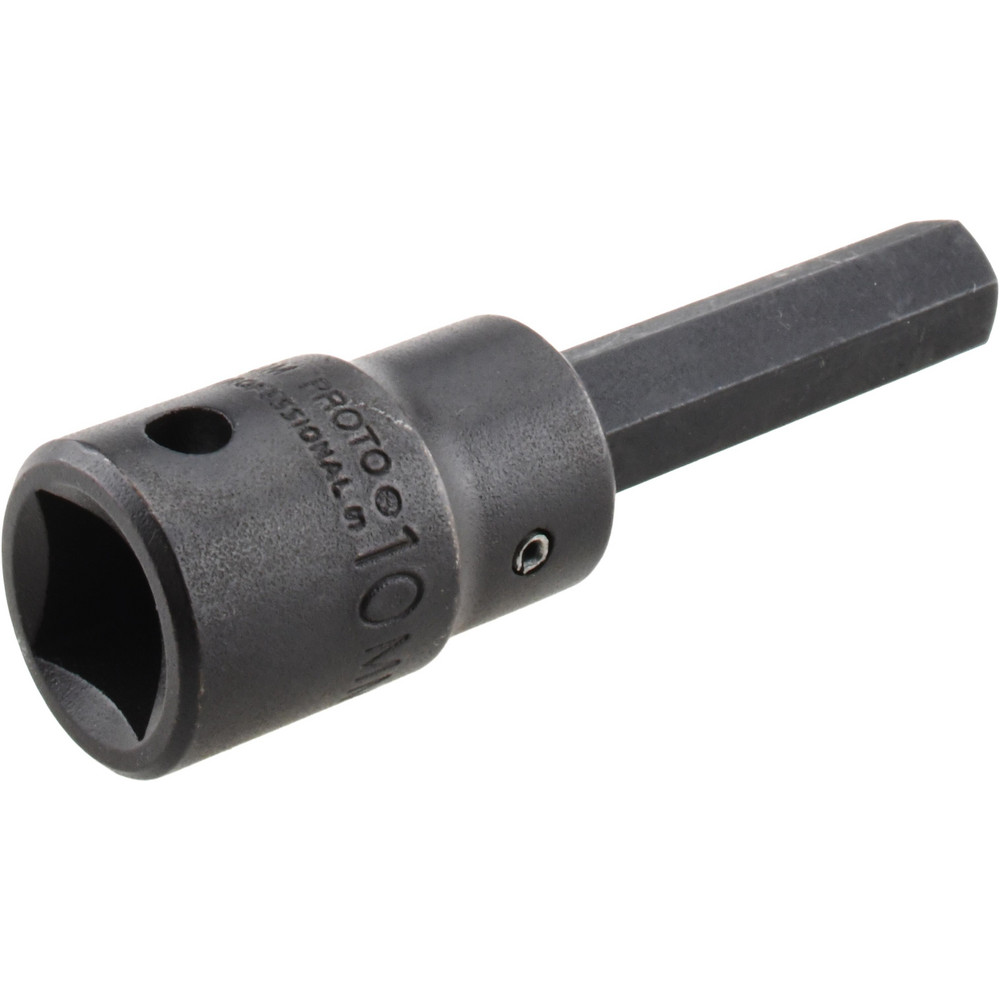 Proto - 1/2" Drive, 10mm Impact Hex Bit Socket | MSC Direct