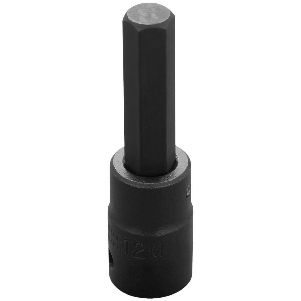 Proto - 1/2" Drive, 12mm Impact Hex Bit Socket | MSC Direct