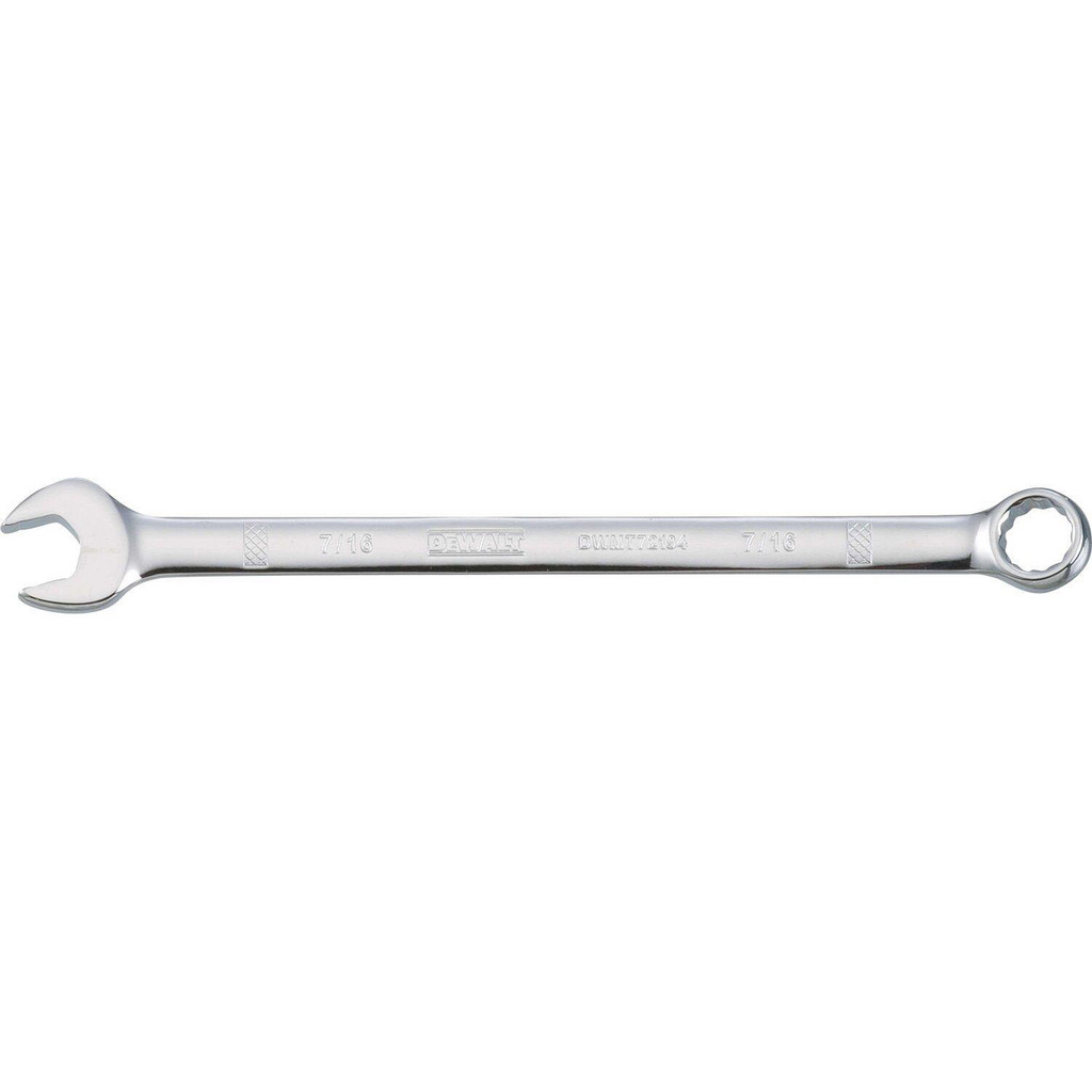 DeWALT - Combination Wrench: 7/16" Head Size, 15 deg Offset | MSC Direct