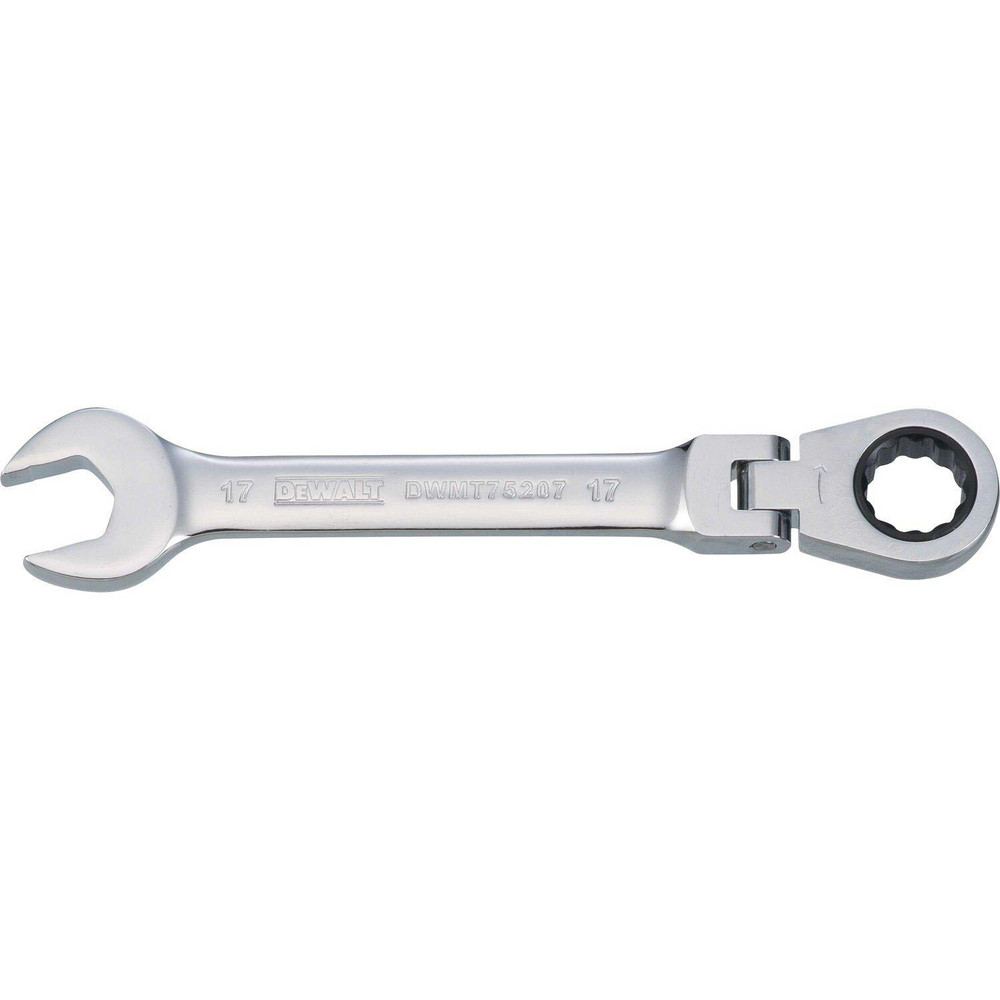DeWALT - Combination Wrench: 17.00 mm Head Size, 15 deg Offset | MSC Direct
