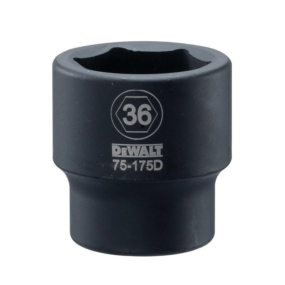 DeWALT - Impact Socket: 3/4" Drive, 36 mm Socket, Hex Drive | MSC Direct