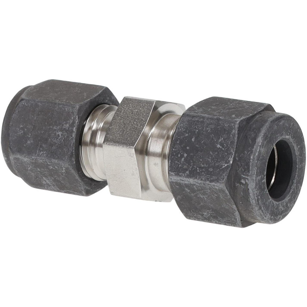 Parker - Compression Tube Union: 5/16 x 1/4" Tube OD, Compression x ...