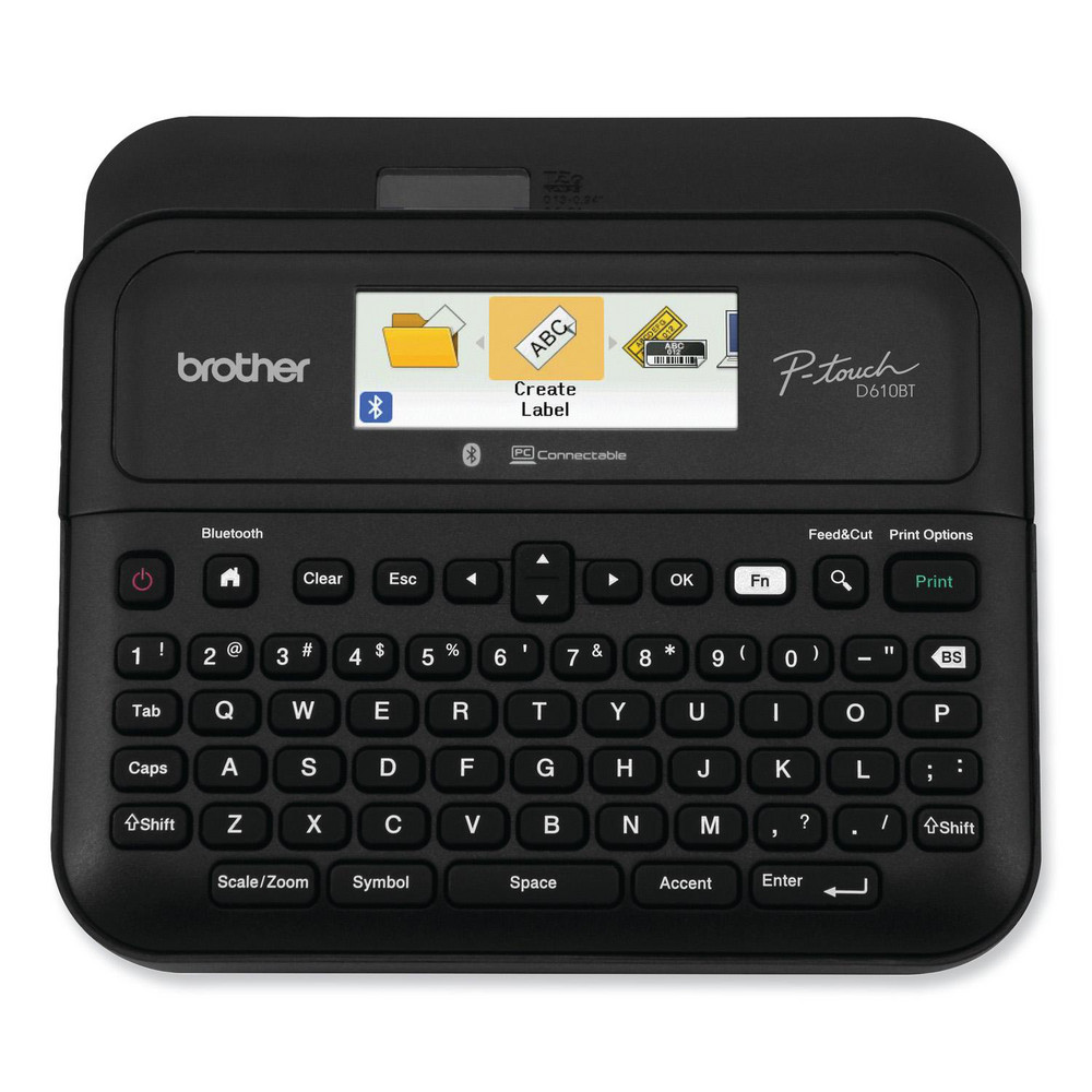 Brother - Electronic Label Makers: Type: PC-Connectable; Label Maker Type: PC-Connectable; Print ...