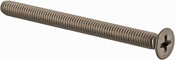 Value Collection - Machine Screw: M4x0.7, 50.00 mm Overall Length, Flat ...