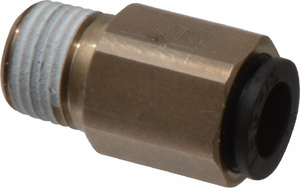 Legris - Push-to-Connect Tube x MNPT x Tube x Male Fitting: NPT, 1/4" OD | MSC Direct