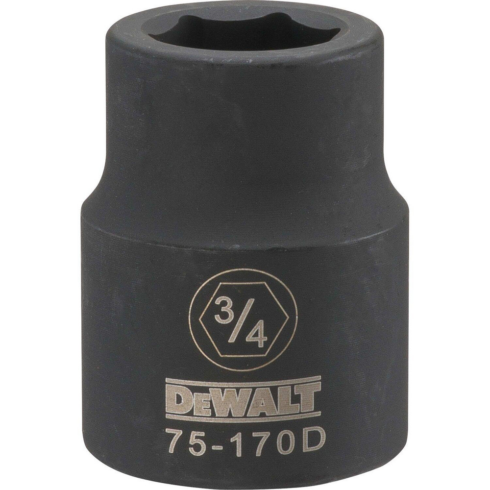 DeWALT - Impact Socket: 3/4" Drive, 3/4" Socket, Hex Drive | MSC Direct