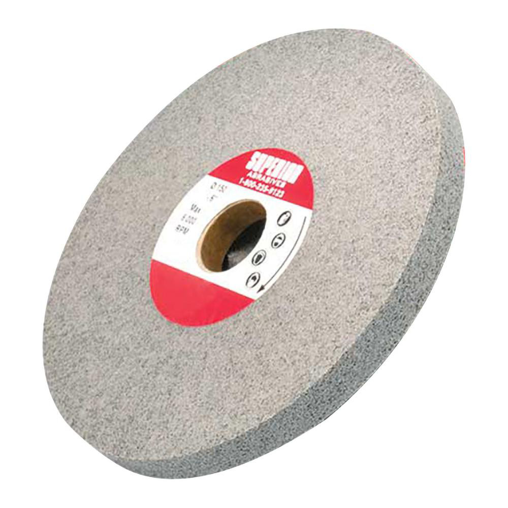 Superior Abrasives - Deburring Wheel: 6" Dia, 1" Face Width, 1" Hole ...