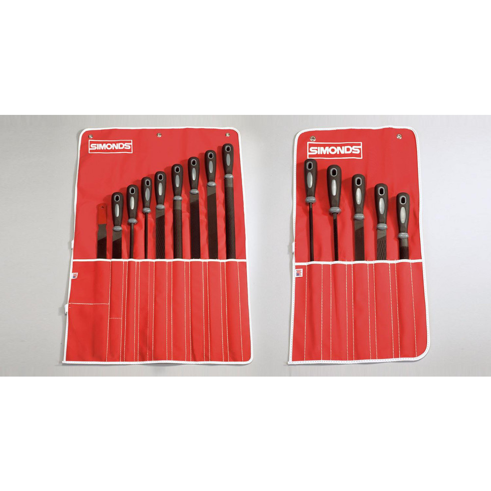 Simonds File - File Set: 9 Pc, American | MSC Direct