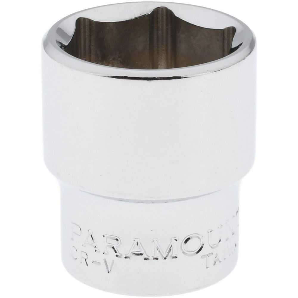 Paramount - Standard Hand Socket: 3/8" Drive, 3/4" Socket, 6-Point ...
