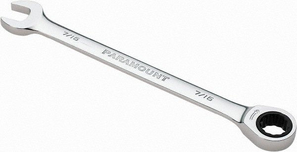 Paramount - Combination Wrench: 7/16" Head Size | MSC Direct