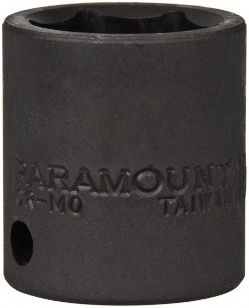 Paramount - Impact Socket: 3/8" Drive, 18 mm Socket, Hex Drive | MSC Direct