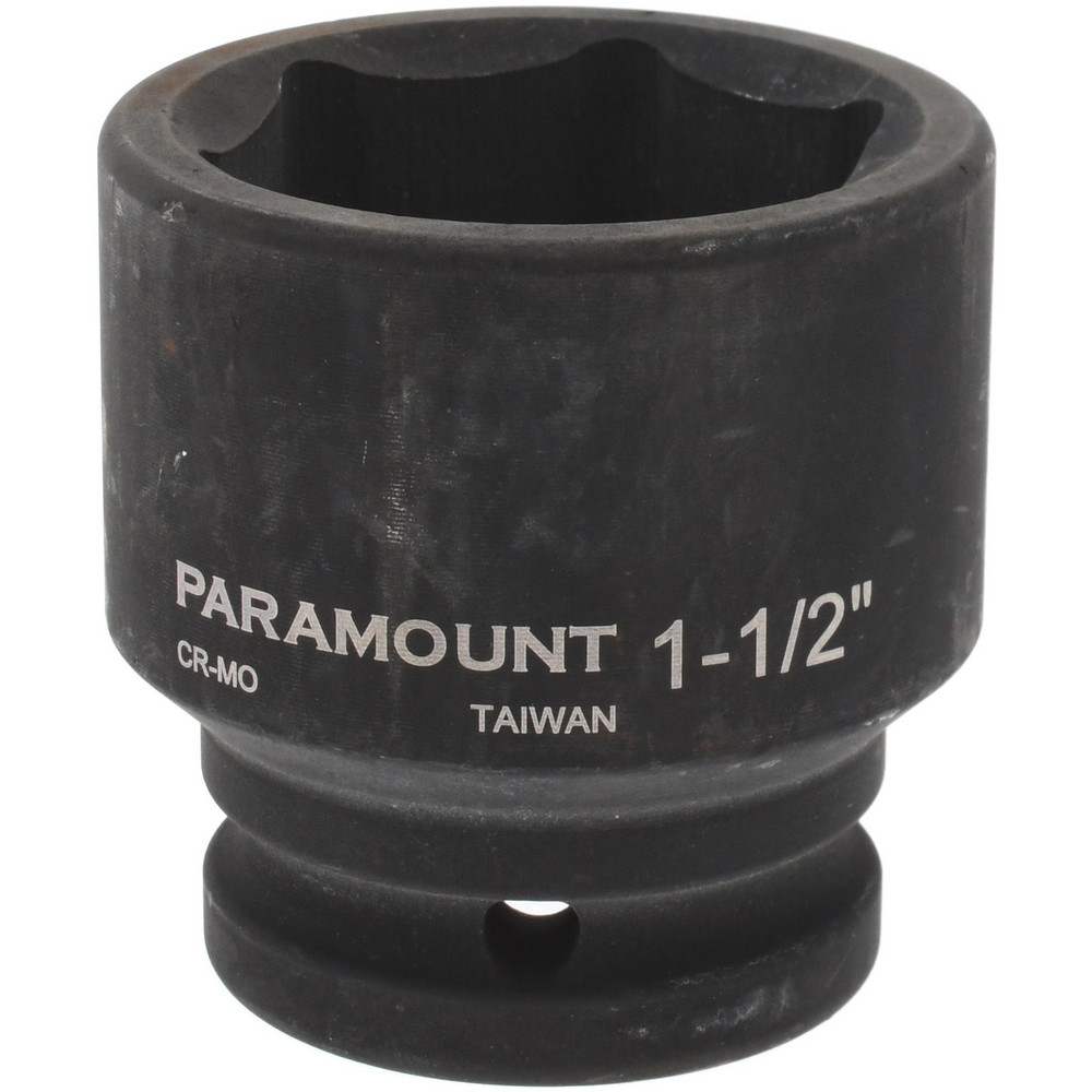 Paramount - Impact Socket: 3/4" Drive, 1-1/2" Socket, Hex Drive | MSC ...