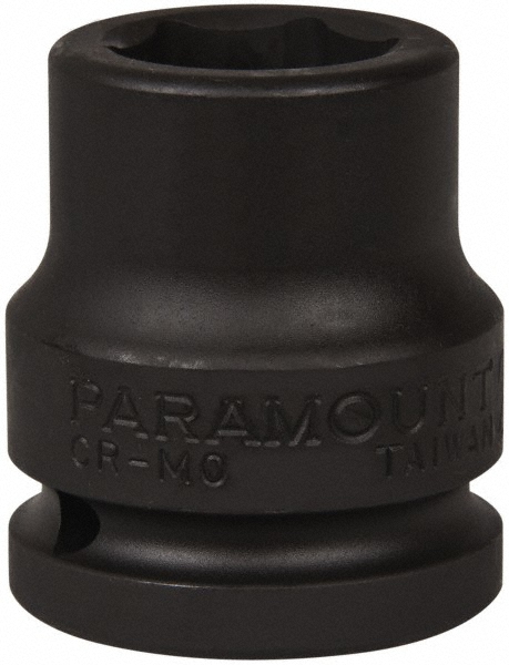 Paramount - Impact Socket: 3/4" Drive, 22 mm Socket, Hex Drive | MSC Direct