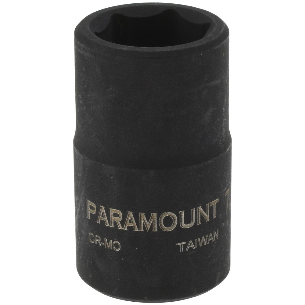 Paramount - Impact Socket: 3/8" Drive, 7/16" Socket, Hex Drive | MSC Direct