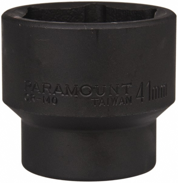 Paramount - Impact Socket: 1/2" Drive, 41 mm Socket, Hex Drive | MSC Direct