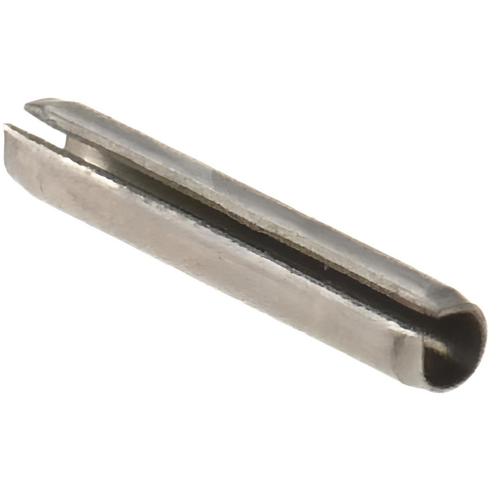 Value Collection - Slotted Spring Pin: 3/8" Long, 18-8 Stainless Steel ...