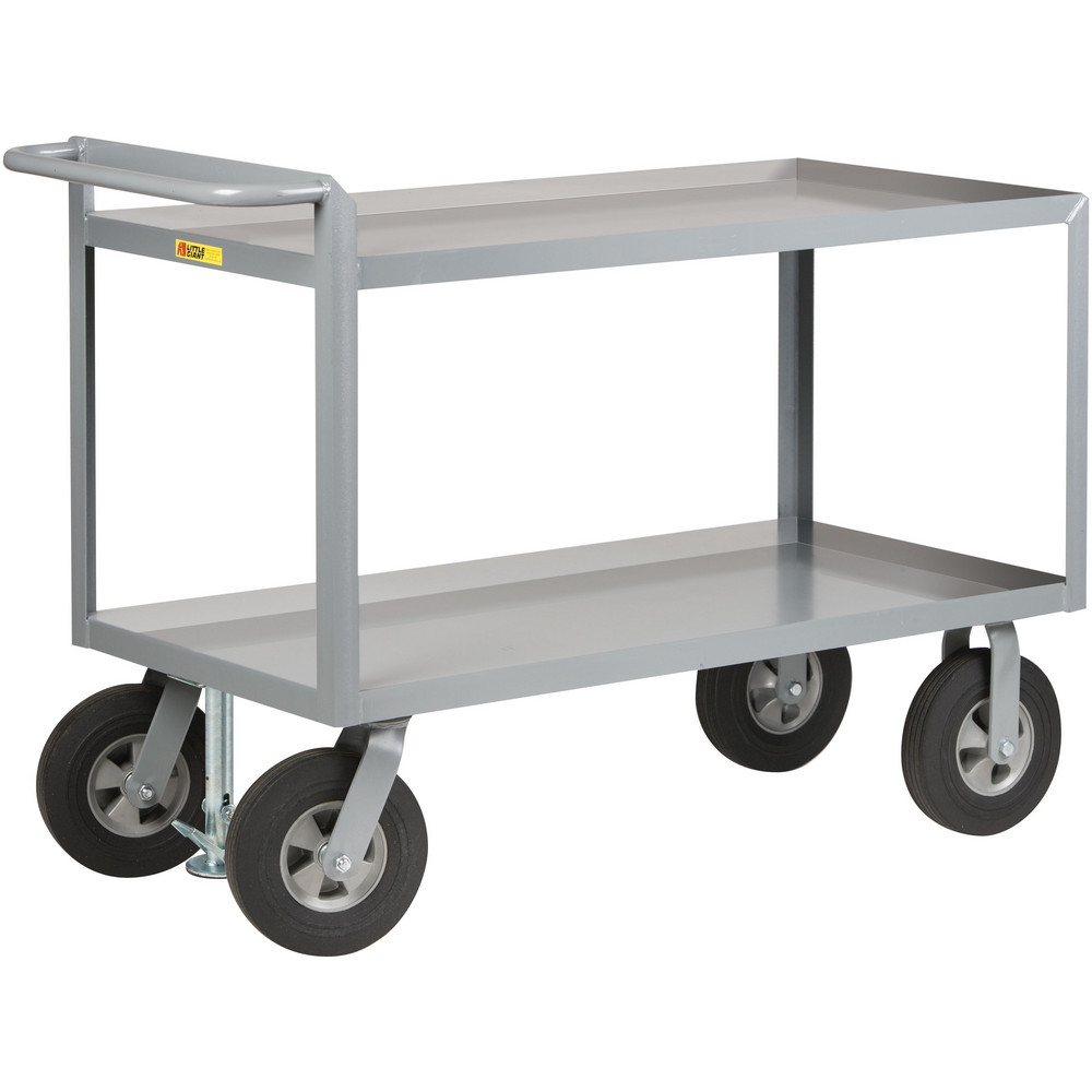 Little Giant® - Merchandise Collectors Utility Cart: 66" Long, 30" Wide ...