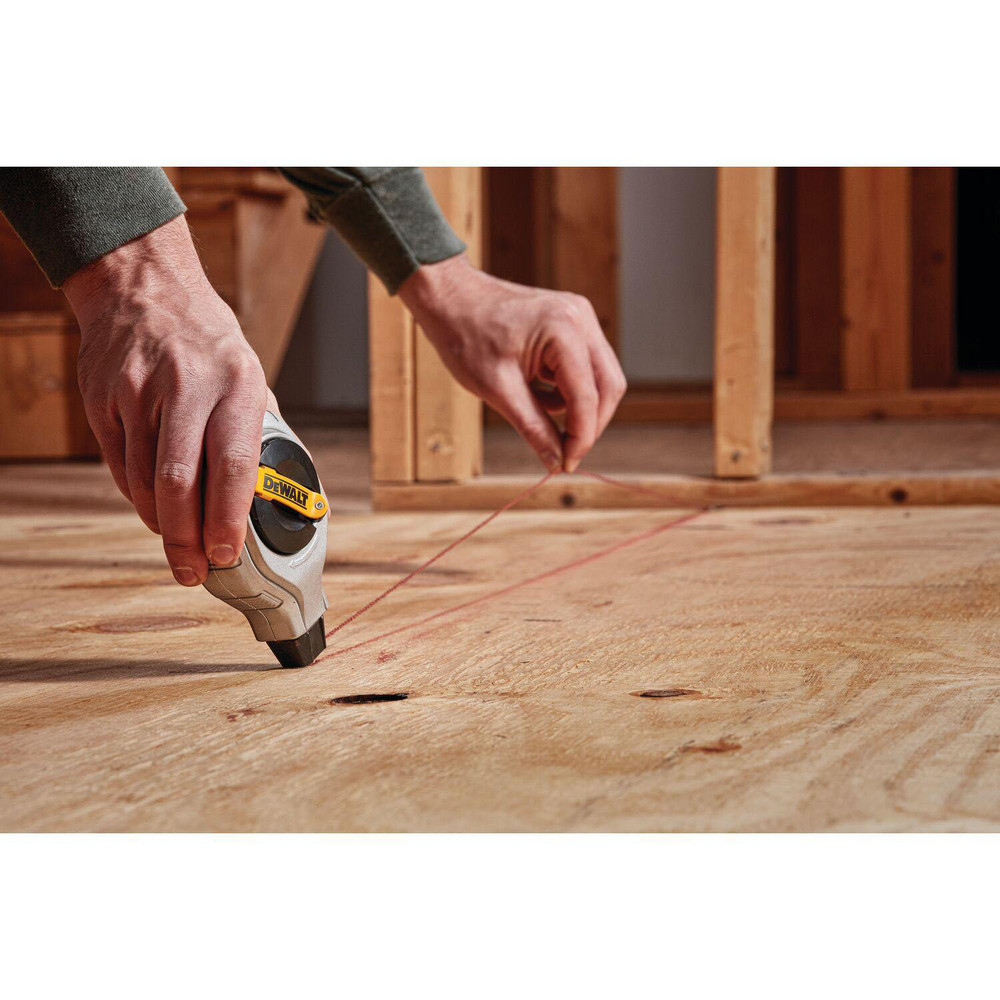 DeWALT - Chalk Line Reels; Type: Compact; Line Length: 100 ft; Chalk ...