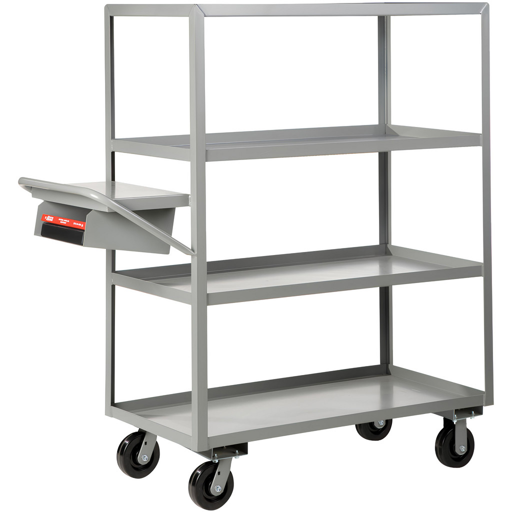 Little Giant® - Order Picking Utility Cart: 76" Long, 30" Wide, Steel ...