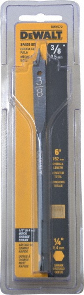 DeWALT - 3/8", 1/4" Straight Shank, Bright Finish, High Speed Steel ...