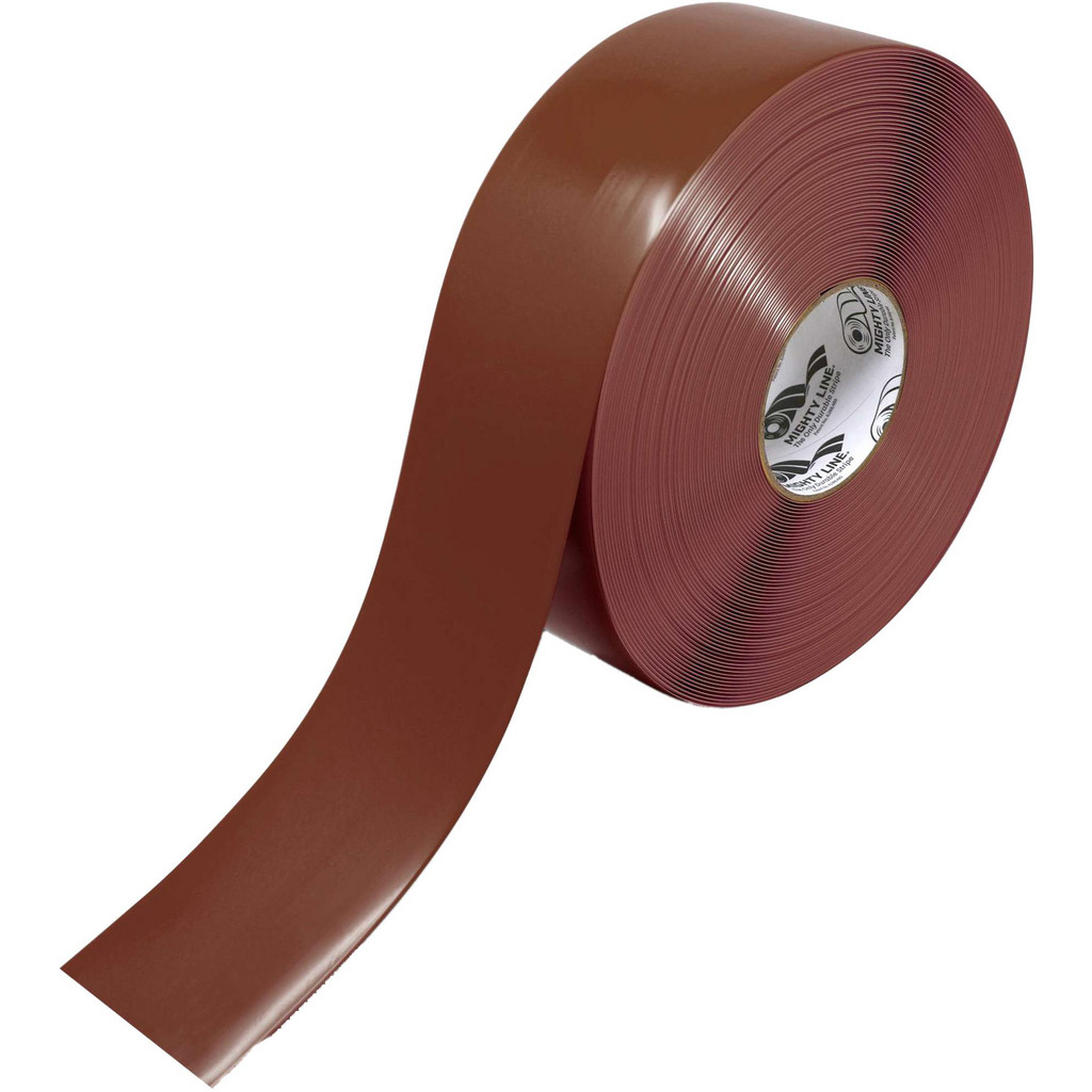 Mighty Line - Floor & Aisle Marking Tape: 3" Wide, 100' Long, PVC | MSC ...