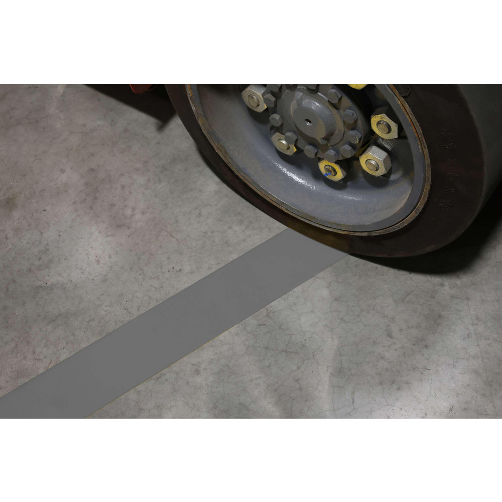 Mighty Line - Floor & Aisle Marking Tape: 3" Wide, 100' Long, PVC | MSC ...