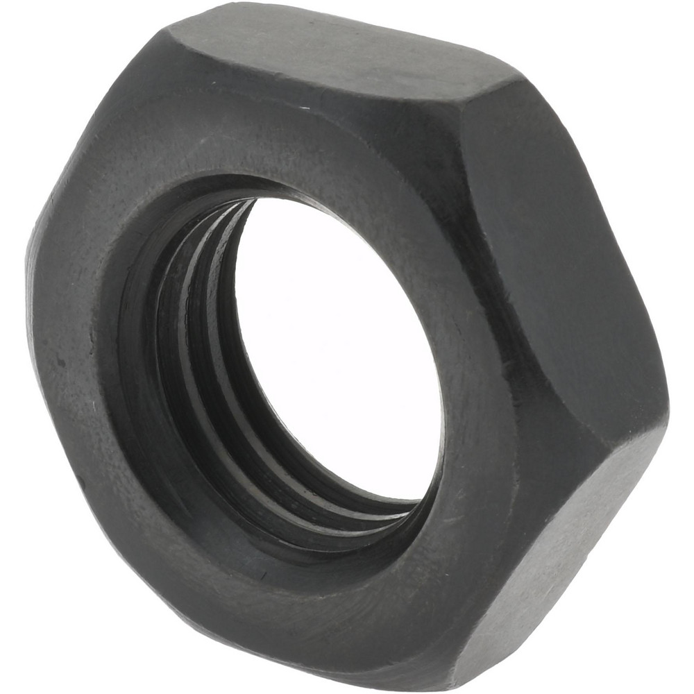 Gibraltar - Jam Nut: 1-8, Grade 2 Alloy Steel, Black Oxide Finish | MSC ...