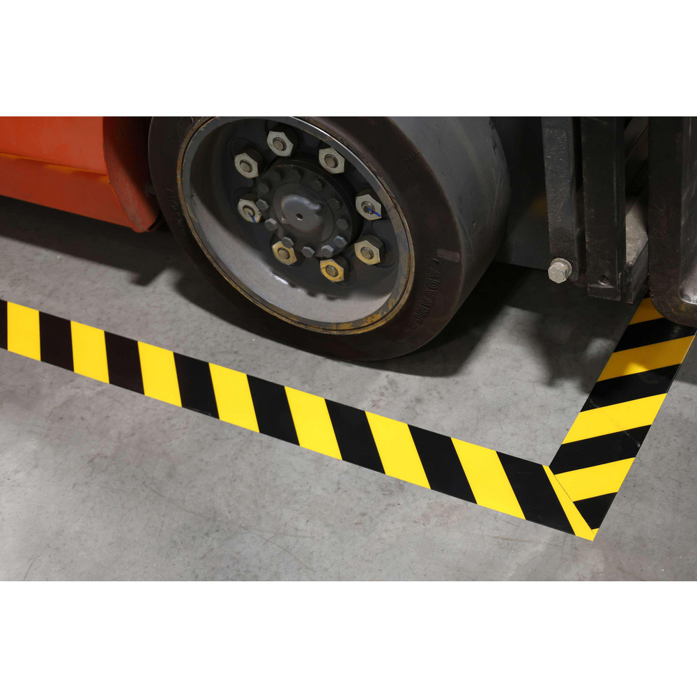 Mighty Line - Floor & Aisle Marking Tape: 4" Wide, 100' Long, PVC | MSC ...
