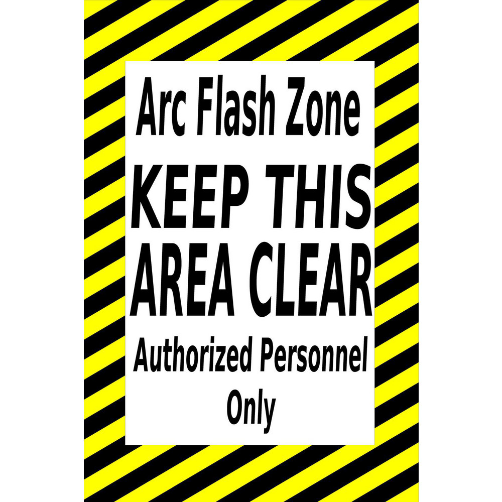 Mighty Line - Adhesive Backed Floor Signs: Message Type: Traffic ...