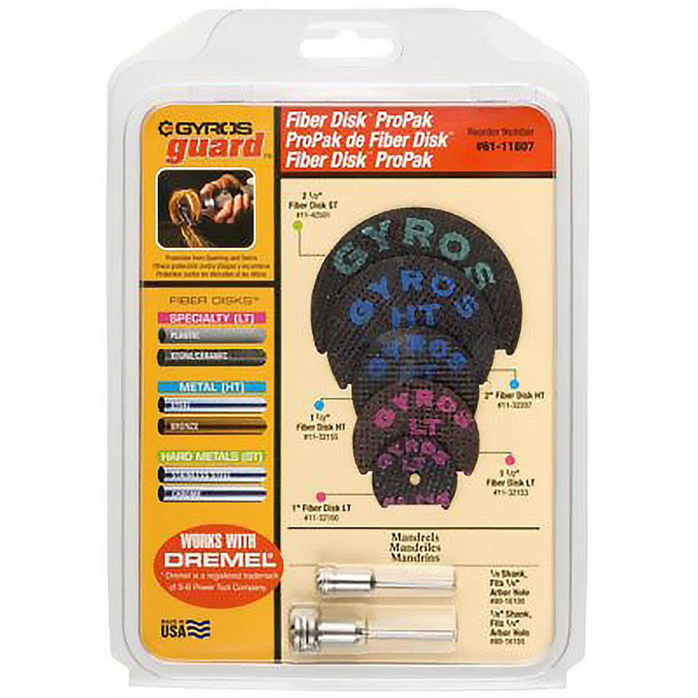 Gyros Precision Tools - Cut-Off Tool Accessories: Cut-Off Wheels Fiber ...