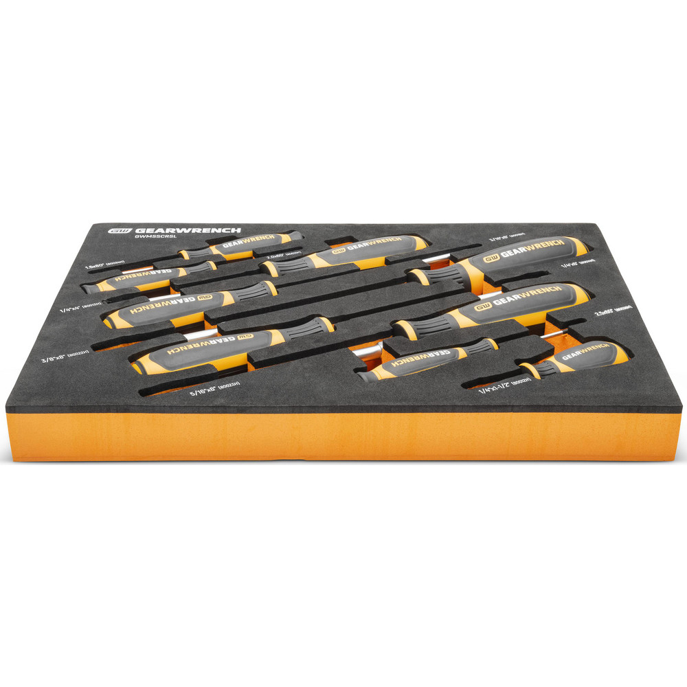 GEARWRENCH - Screwdriver Sets: Screwdriver Types Included: 1/4 In ...