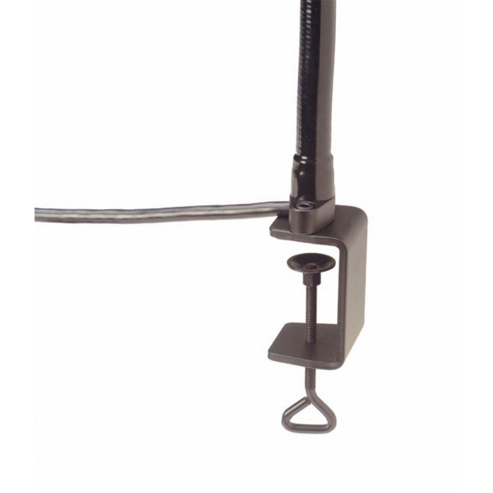 Made in USA - Task Light: Incandescent, 24" Reach, Gooseneck Arm, Clamp ...