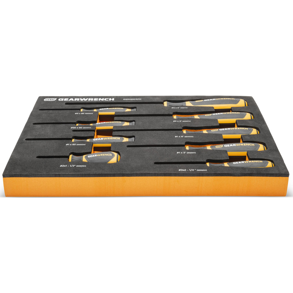 GEARWRENCH - Screwdriver Sets: Screwdriver Types Included: Phillips ...