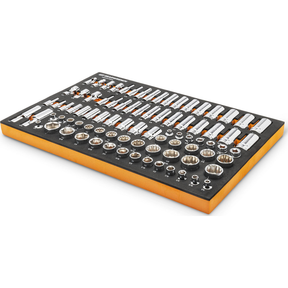 GEARWRENCH - Socket Set: Deep Standard, 85 Pc, 3/8" Drive | MSC Direct