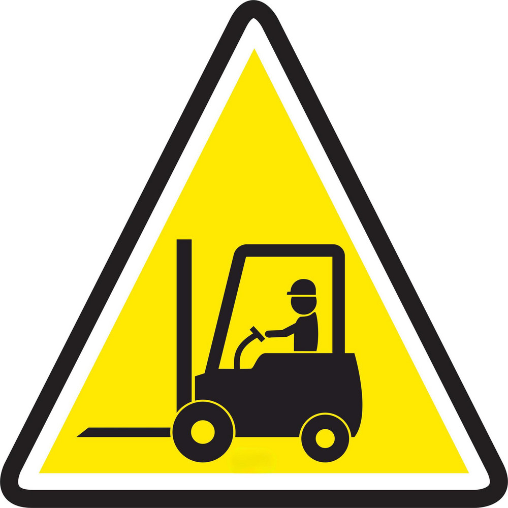 Mighty Line - Adhesive Backed Floor Signs: Message Type: Traffic ...