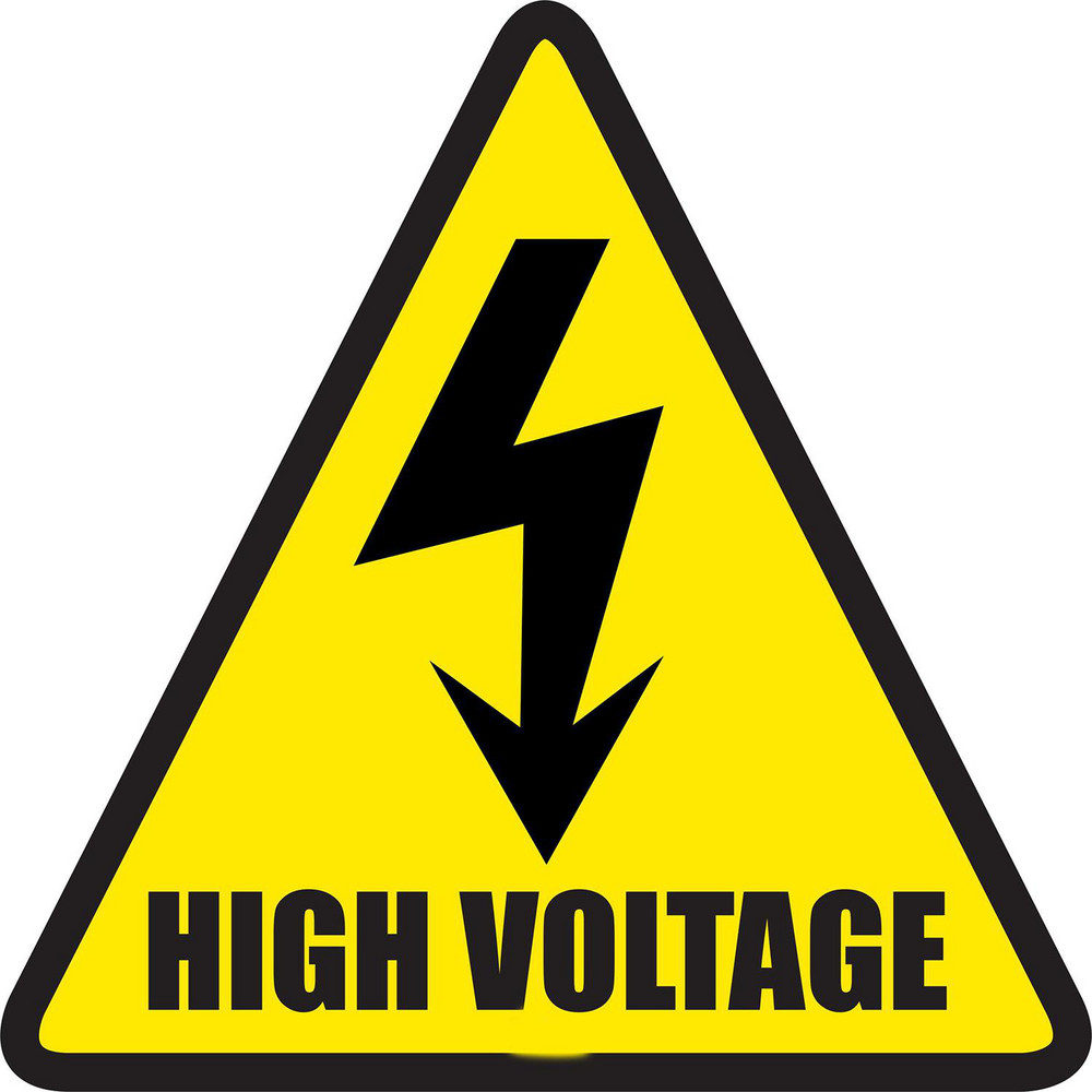 Mighty Line - Adhesive Backed Floor Signs: Traffic Control, Accident ...