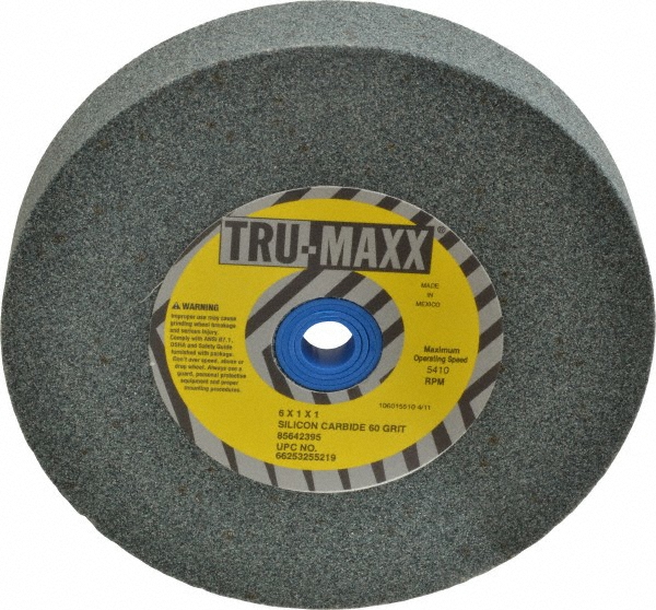 Tru-Maxx - 60 Grit Silicon Carbide Bench & Pedestal Grinding Wheel ...