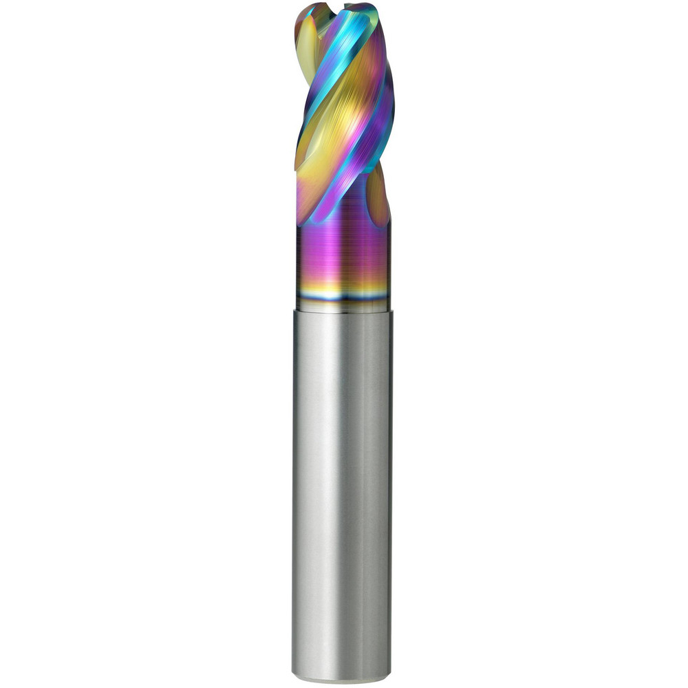 Mitsubishi - Corner Radius End Mill: 12.00 mm Dia, 18.00 mm LOC, 2.00 ...